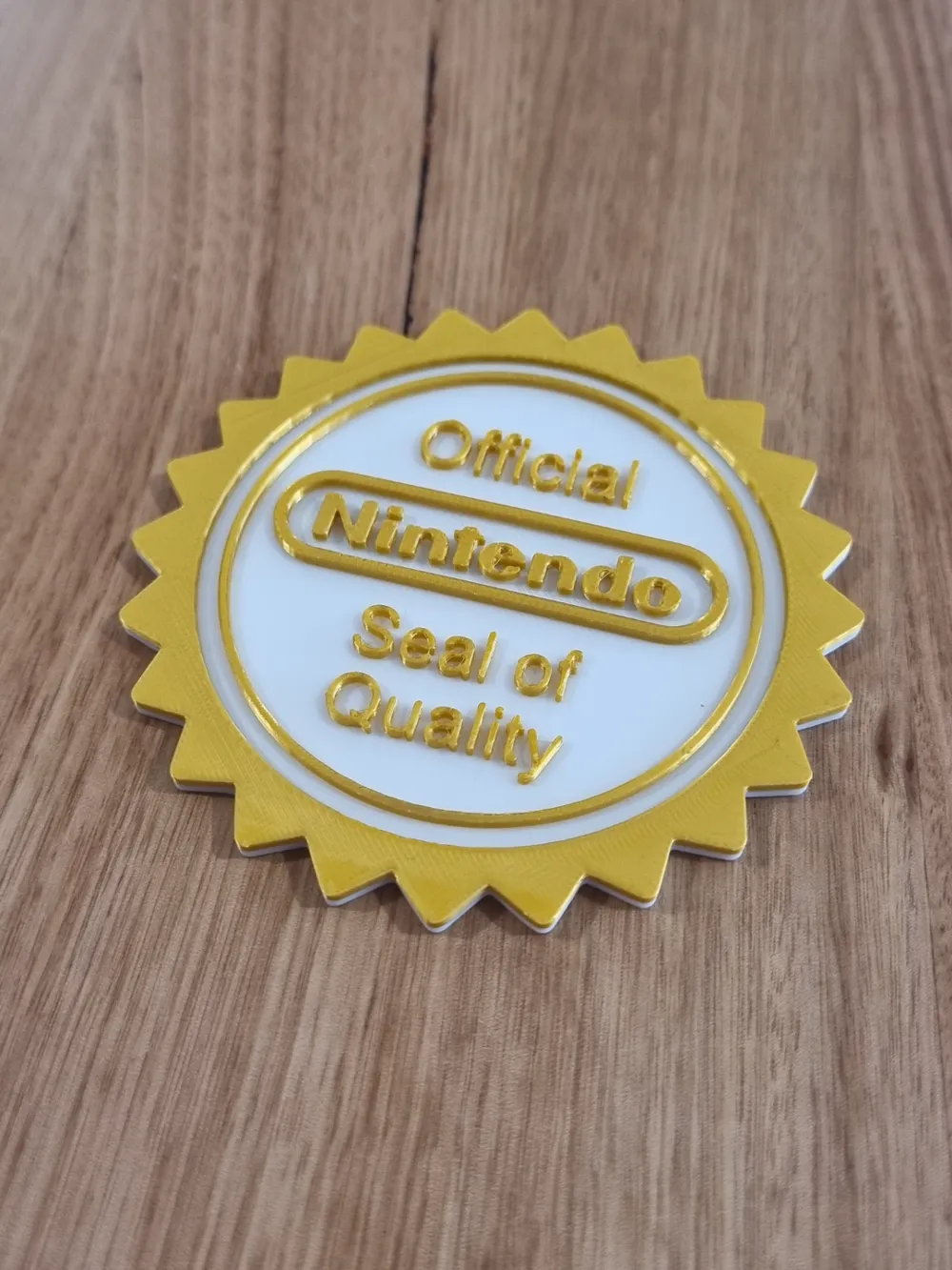 Official Nintendo Seal Logo - Coaster/ Display by Arniel86 MakerWorld ...