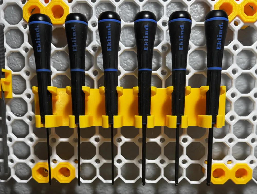 Eklind Hex/Screwdriver Holder for Multiboard by PCD3D MakerWorld: Download Free 3D Models