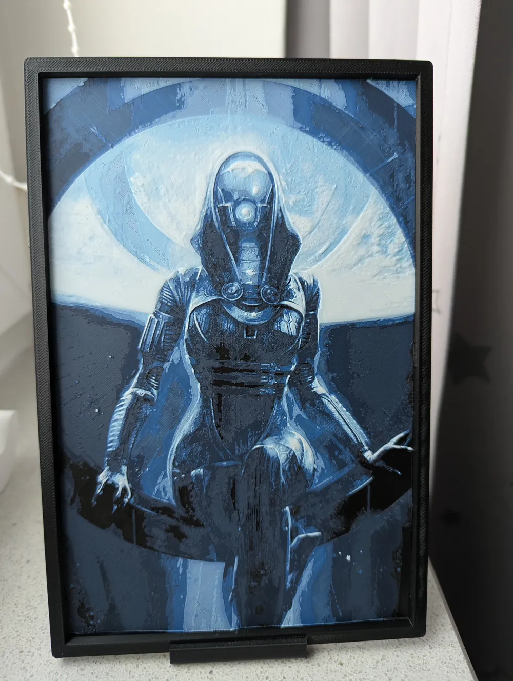 Tali Zorah Mass Effect HueForge - Free 3D Print Model - MakerWorld