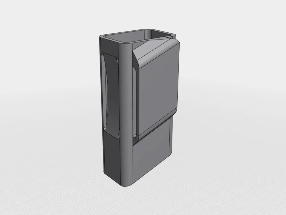 Simple Glock Magazine Belt Holster Pouch - Free 3D Print Model - MakerWorld