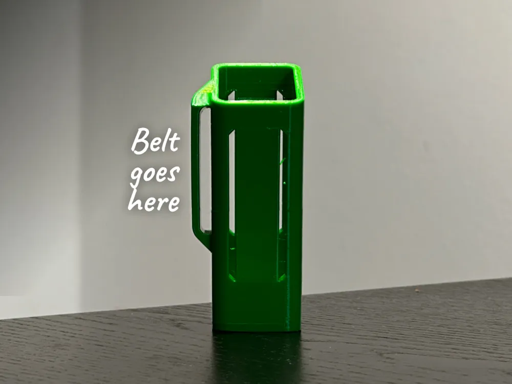 Simple Glock Magazine Belt Holster Pouch - Free 3D Print Model - MakerWorld