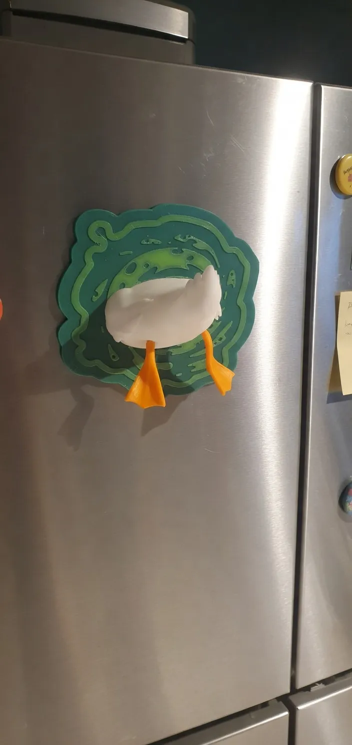 legendary Portal Duck - Free 3D Print Model - MakerWorld