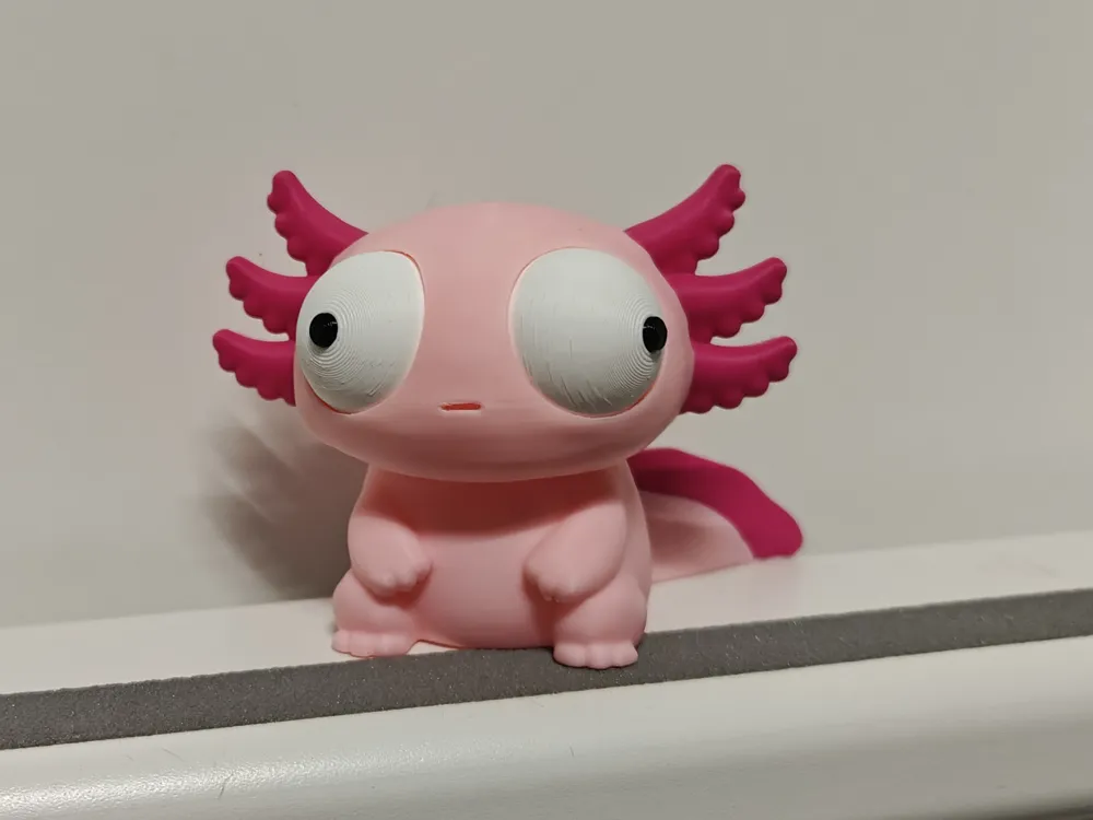 Goofy series – AXOLOTL Movable Eyes NOAMS - Free 3D Print Model ...