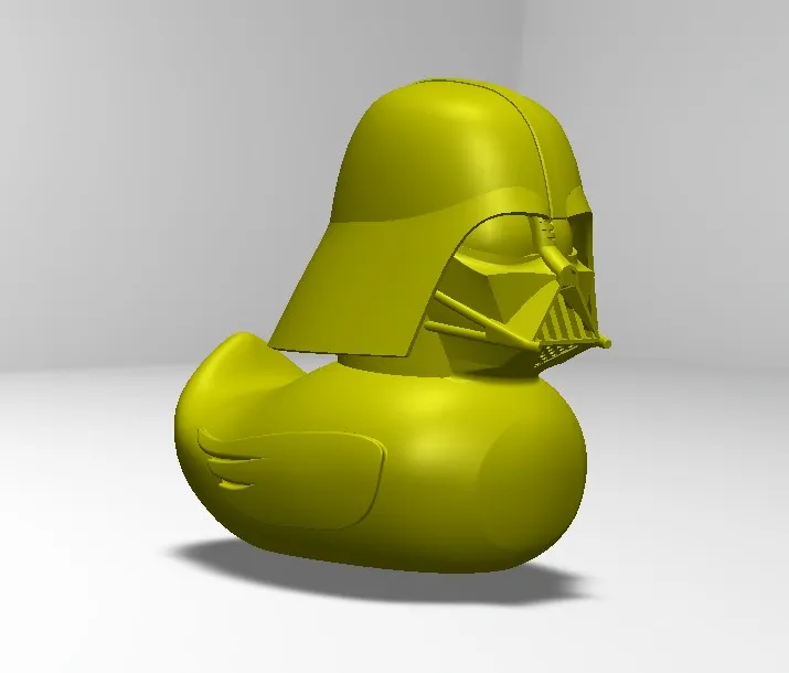Darth Ducky – 3D Printed Sith-Inspired Rubber Duck by Mims3Ddesigns ...