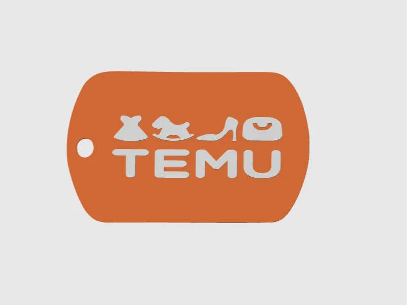 TEMU dog tag - Free 3D Print Model - MakerWorld