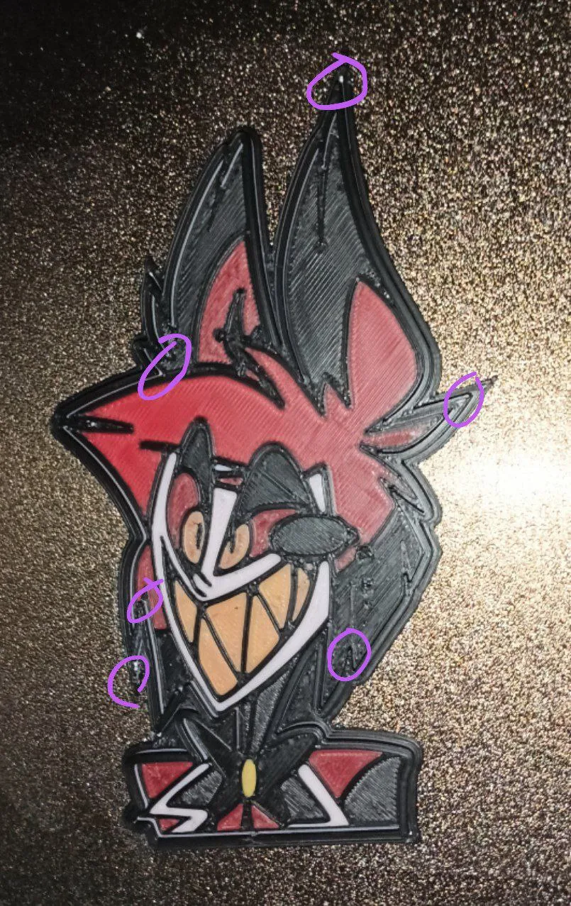 Alastor Lightbox Hazbin Hotel - Hasbin by Alegiro - MakerWorld