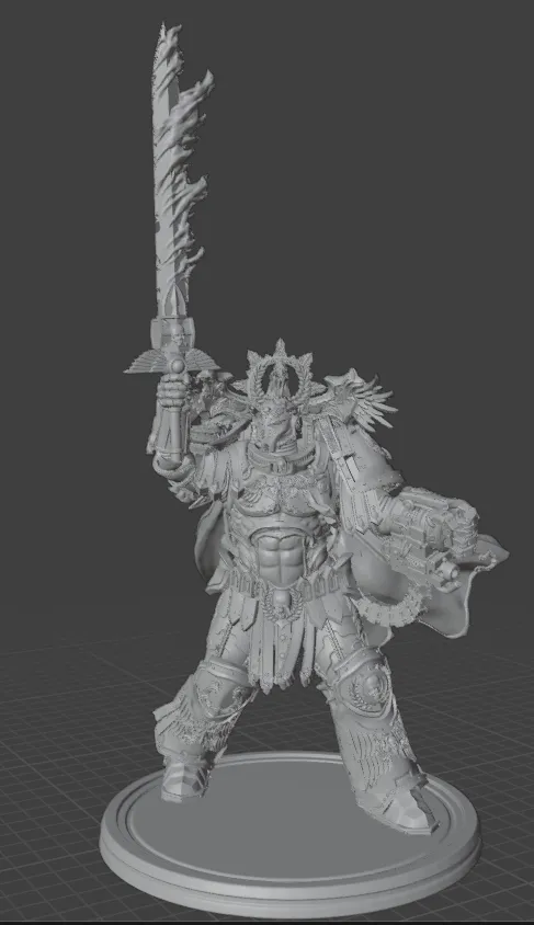 Warhammer 40K Roboute Guilliman - Free 3D Print Model - MakerWorld