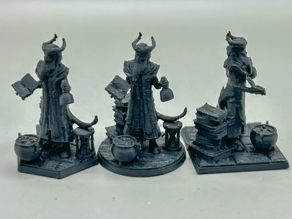 DnD miniature Tiefling alchemist by fb-artwork - MakerWorld