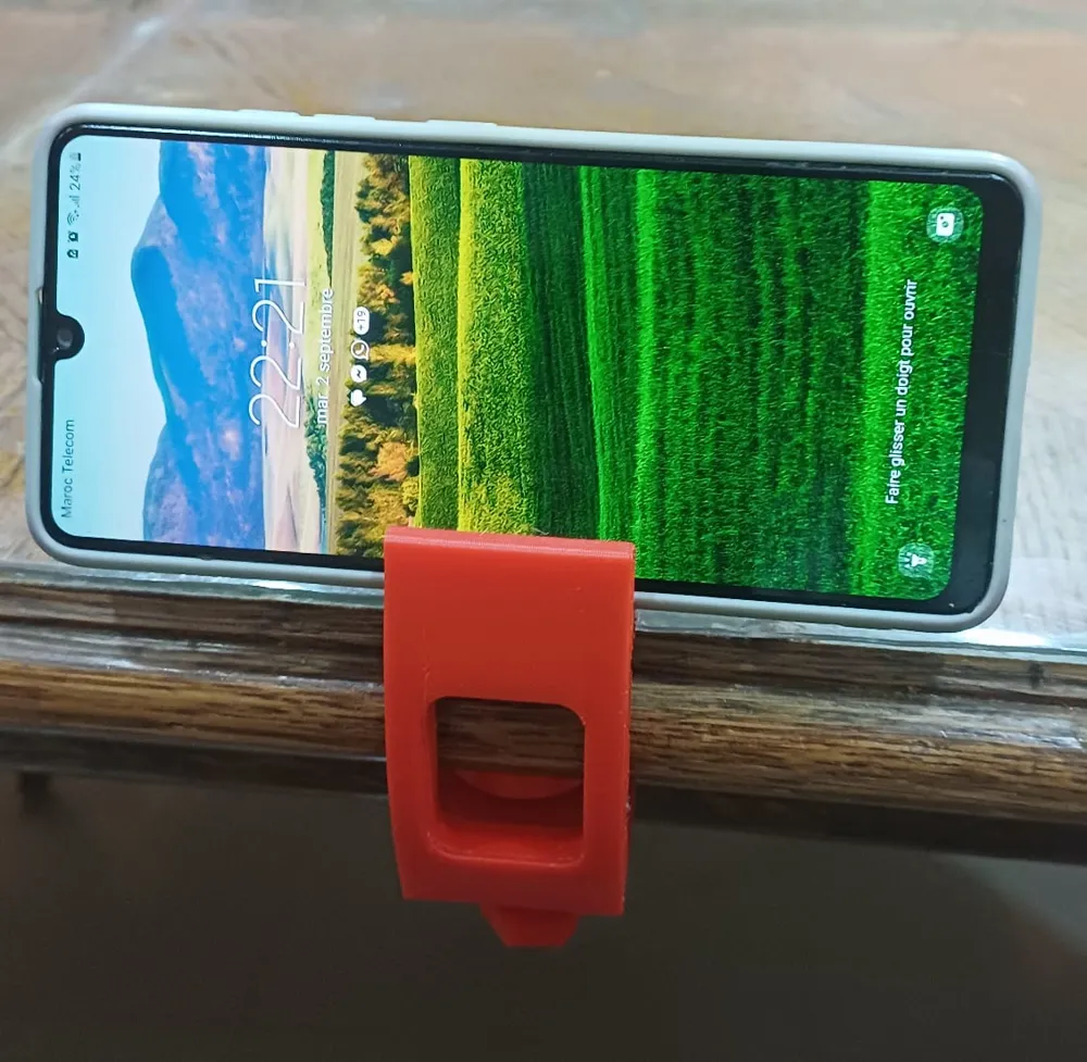 Phone stand - Free 3D Print Model - MakerWorld