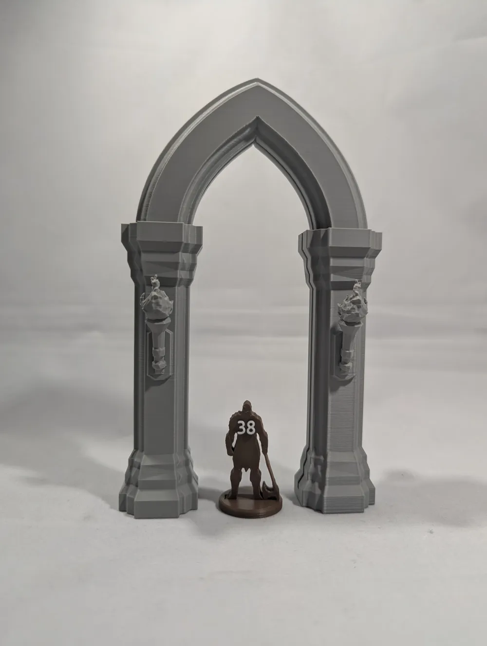 Arch with altar - modular and supportless - DND - Free 3D Print Model ...