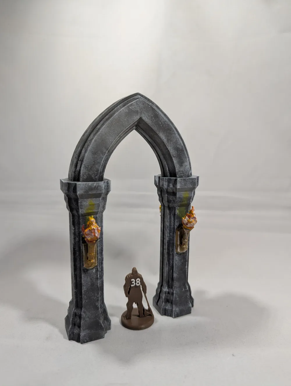 Arch with altar - modular and supportless - DND - Free 3D Print Model ...