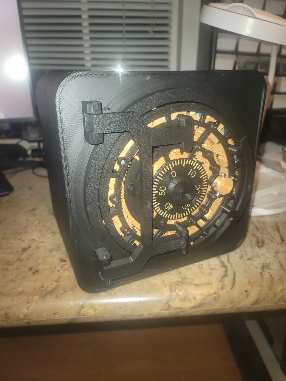 vault with combo lock Remixed by Robert ONeill - MakerWorld