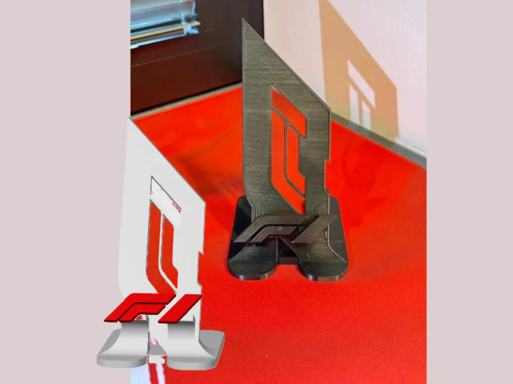 F1 formula mobile phone holder - Free 3D Print Model - MakerWorld