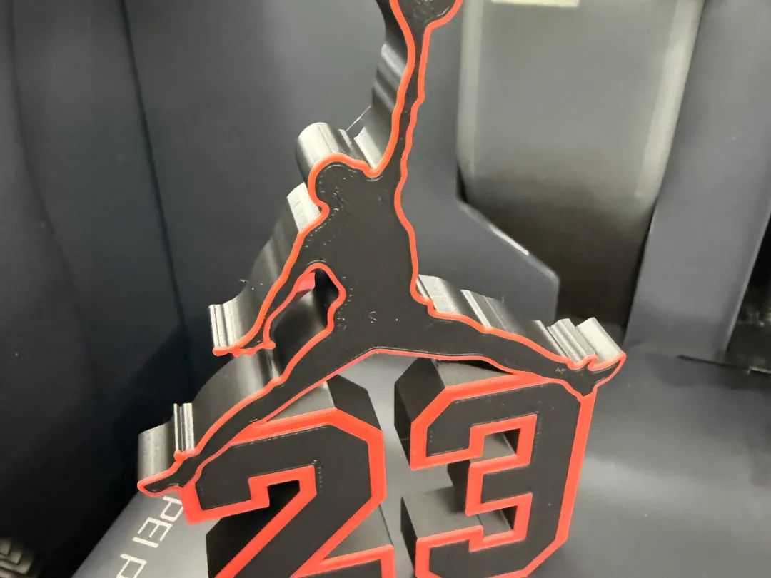 Jordan 23 jumpman logo - Free 3D Print Model - MakerWorld
