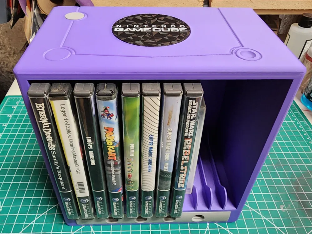 Nintendo GameCube Game Display by DrDugong MakerWorld: Download Free 3D ...