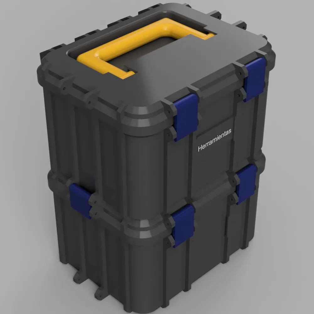 Large, robust toolbox by 3DoctorMakerWorld: Download Free 3D Models