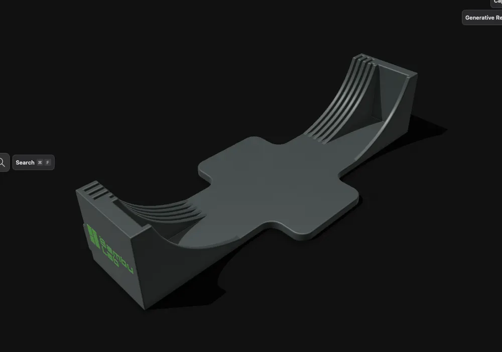 H2D/H2S Lazer Build Plate Stand with E-Stop Mount - Free 3D Print Model ...