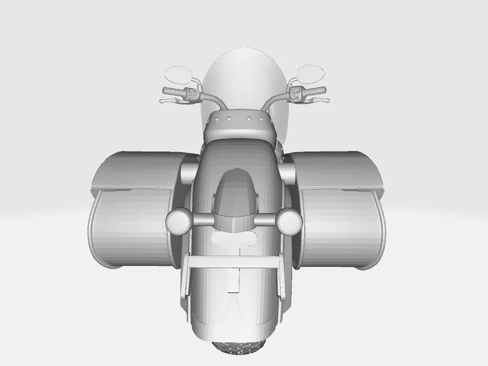 2014 Indian Chief Motorcycle - Fits Dummy 13 by Mikehell - MakerWorld