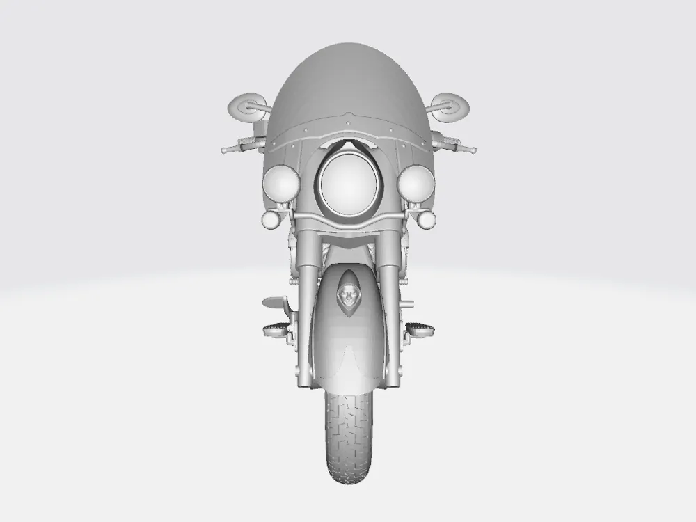 2014 Indian Chief Motorcycle - Fits Dummy 13 - Free 3D Print Model ...
