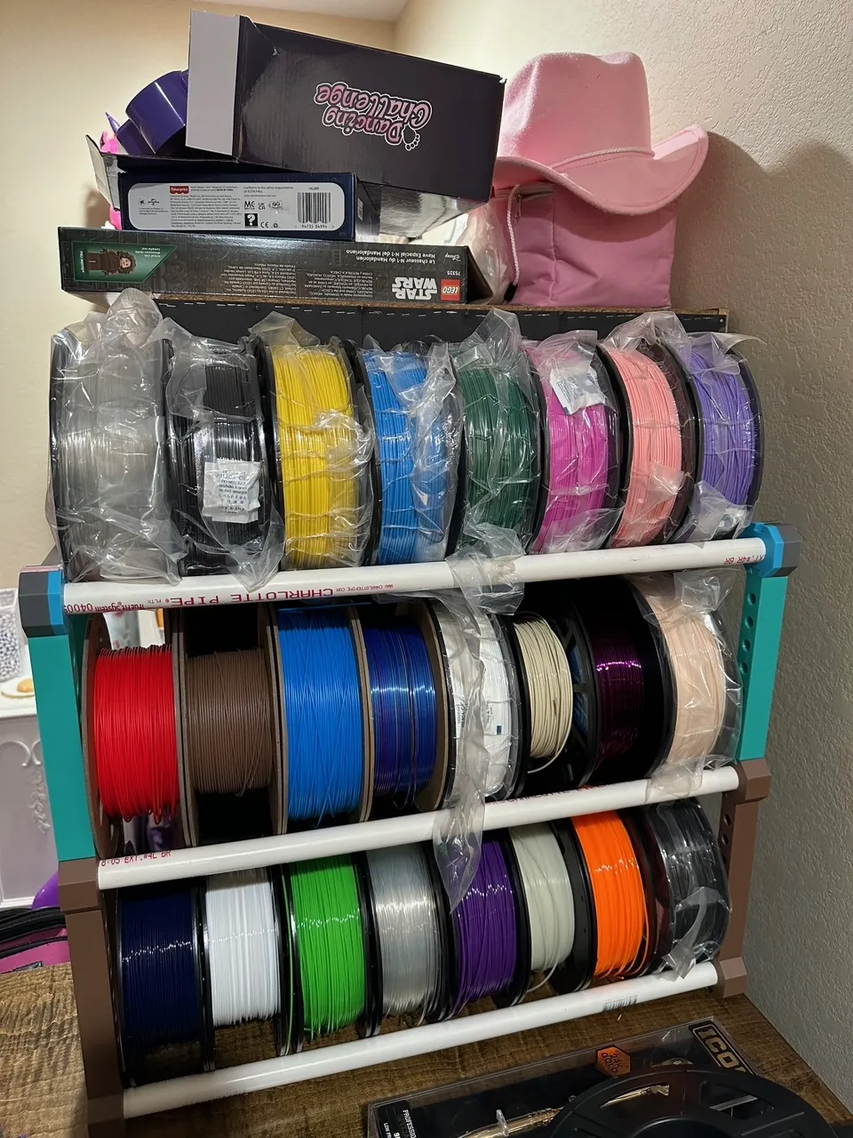 Modular Filament Rack by Nacho1741 - MakerWorld