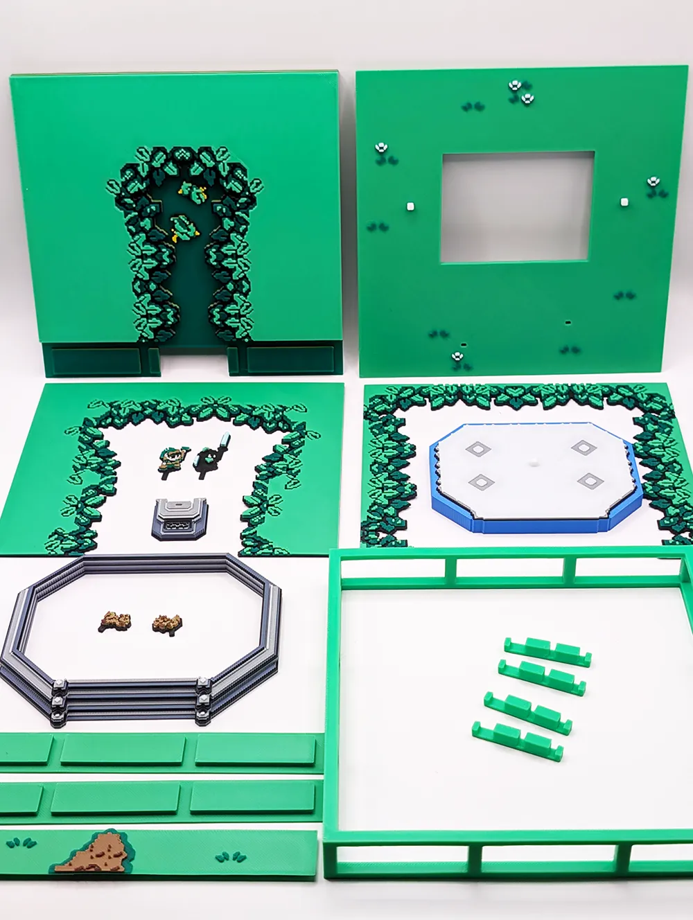 Diorama de la Espada Maestra de Zelda - A Link to the Past por LayeredPixels by Tomas MakerWorld ...