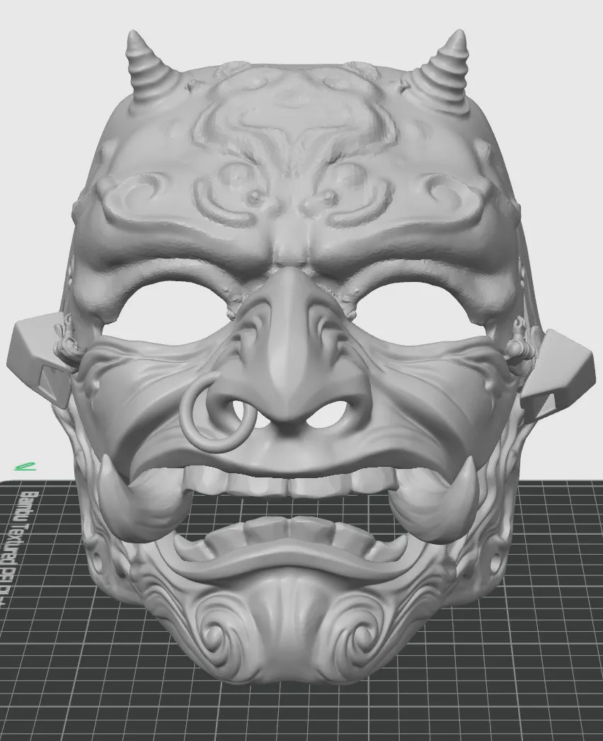 Oni Mask by G.luca3d MakerWorld: Download Free 3D Models