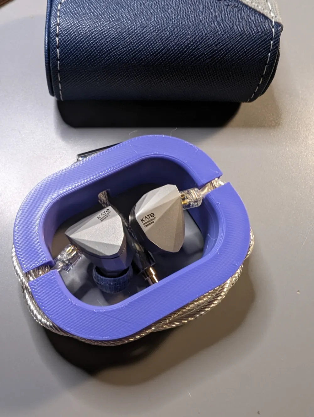 IEM Earbud Cable Wrap - Small Case Insert Organize by bri0nac - MakerWorld