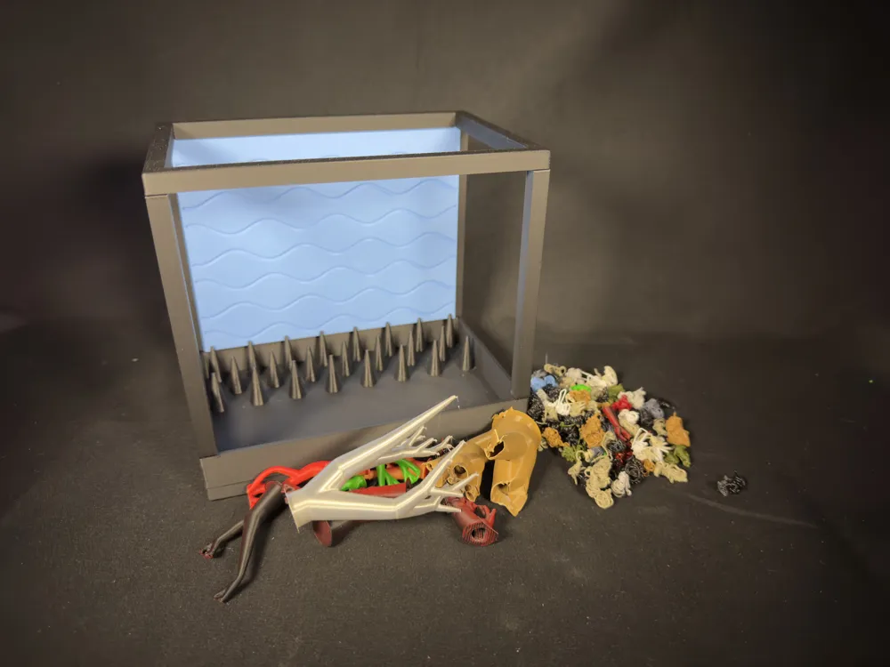 Recycled Reef: Purge Poop & Tree Support Aquarium - Free 3D Print Model ...