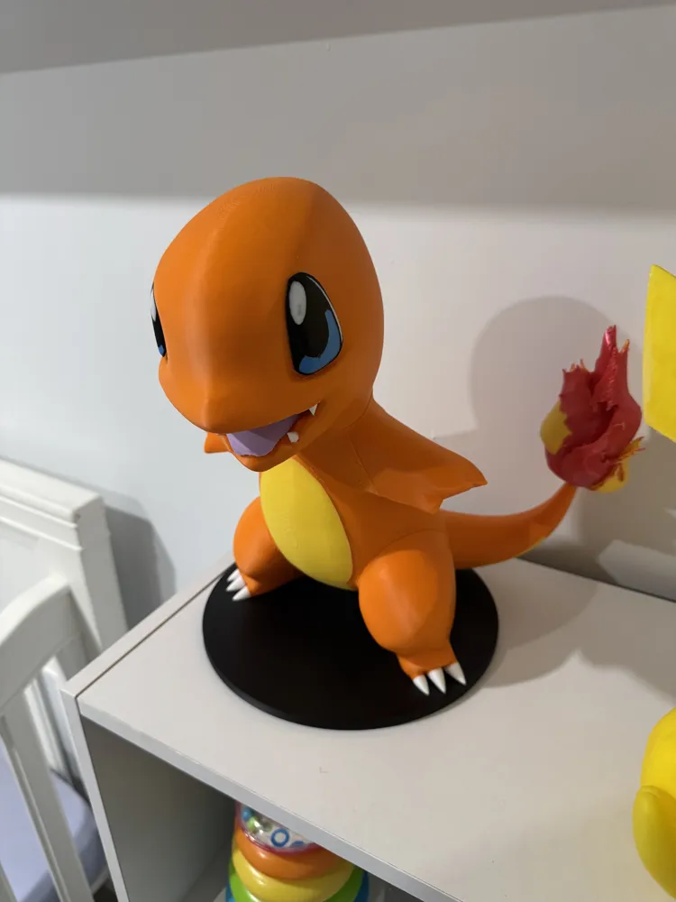Charmander statue/ figure by Spooky8080 MakerWorld: Download Free 3D Models