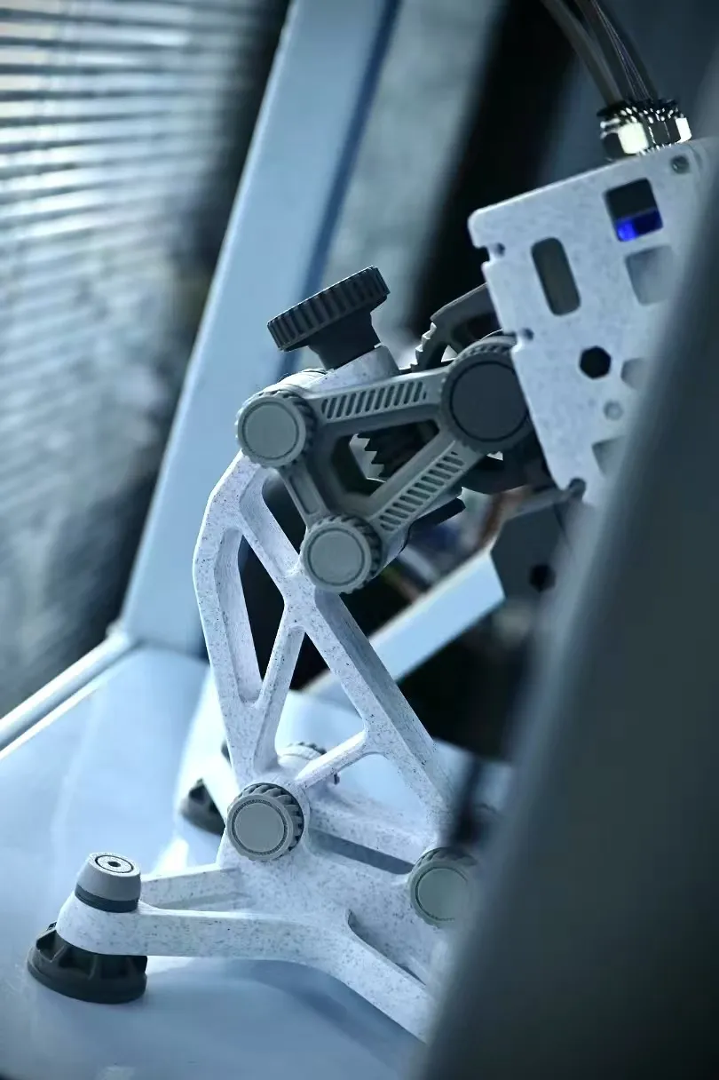 Openwork Sci-Fi BMCU Bracket Adapter by Amooos MakerWorld: Download Free 3D Models