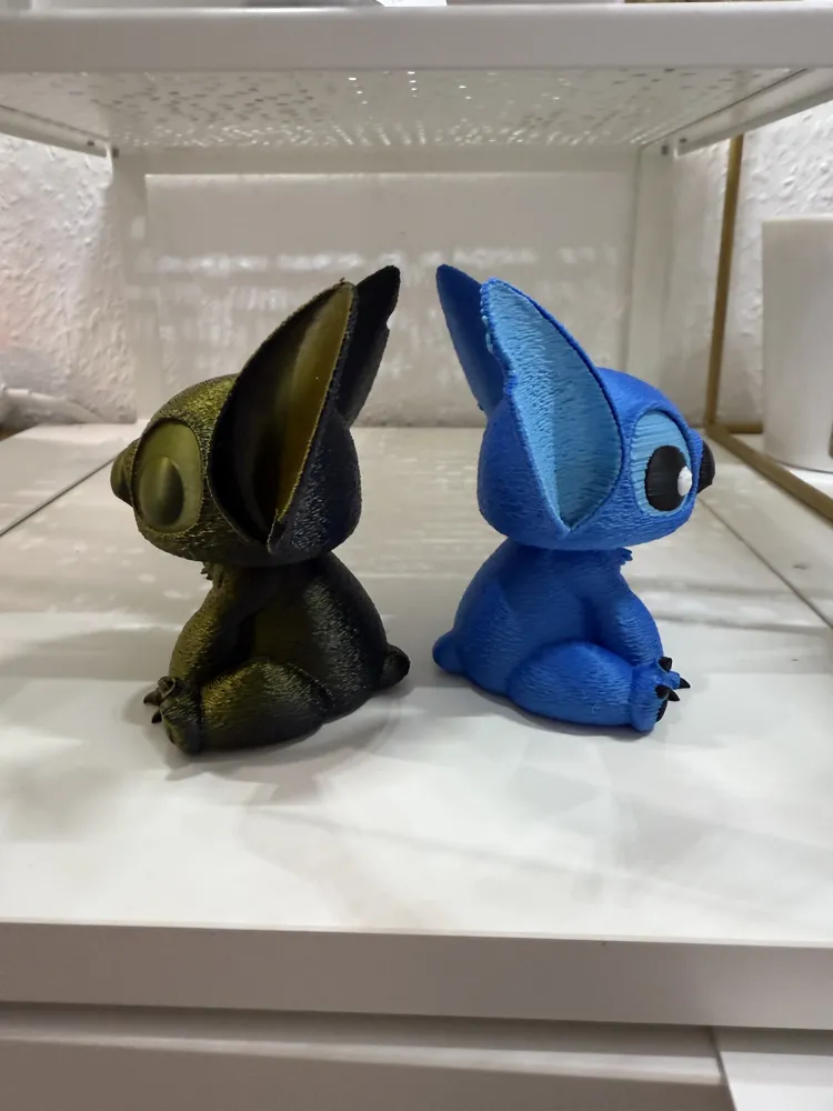 Stitch Figur - Fuzzy Skin - Free 3D Print Model - MakerWorld