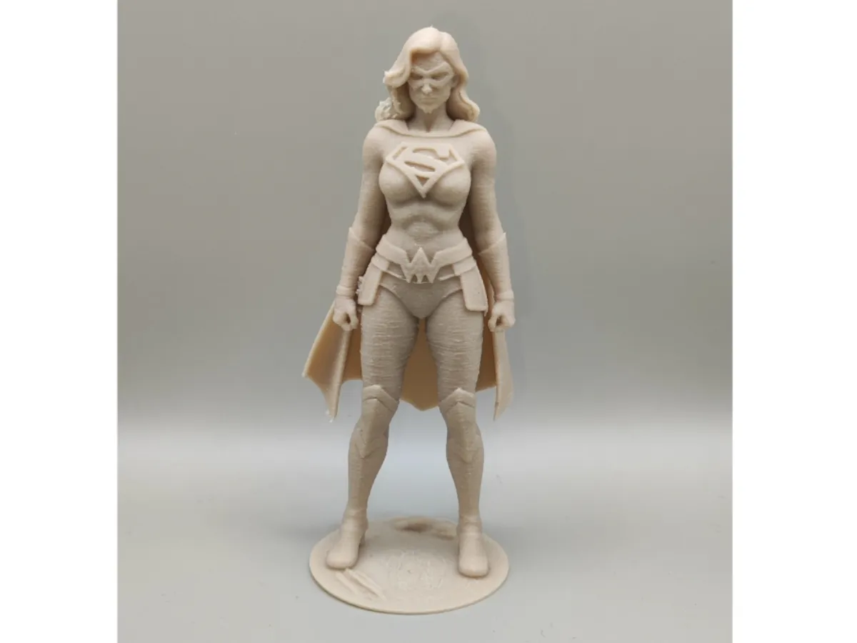 Super Action Girl v2 figurine - Free 3D Print Model - MakerWorld
