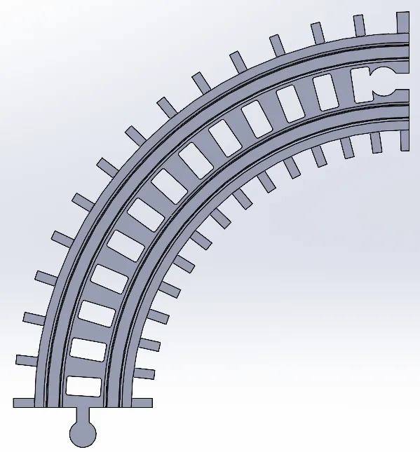 Brio Track Curve and Straight - Free 3D Print Model - MakerWorld