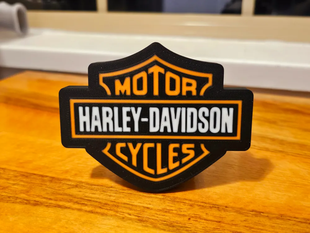 Harley Davidson Hitch Cover - Free 3D Print Model - MakerWorld