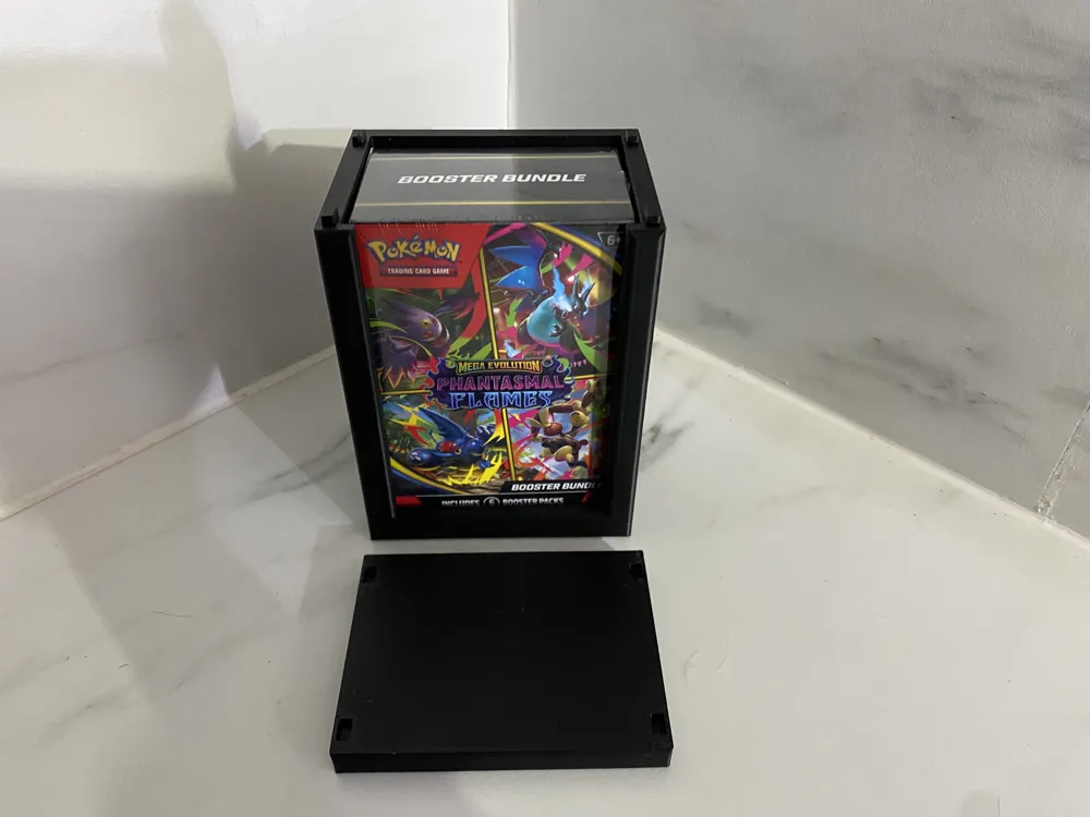 pokemon booster bundle protector Mega Evolution - Free 3D Print Model ...