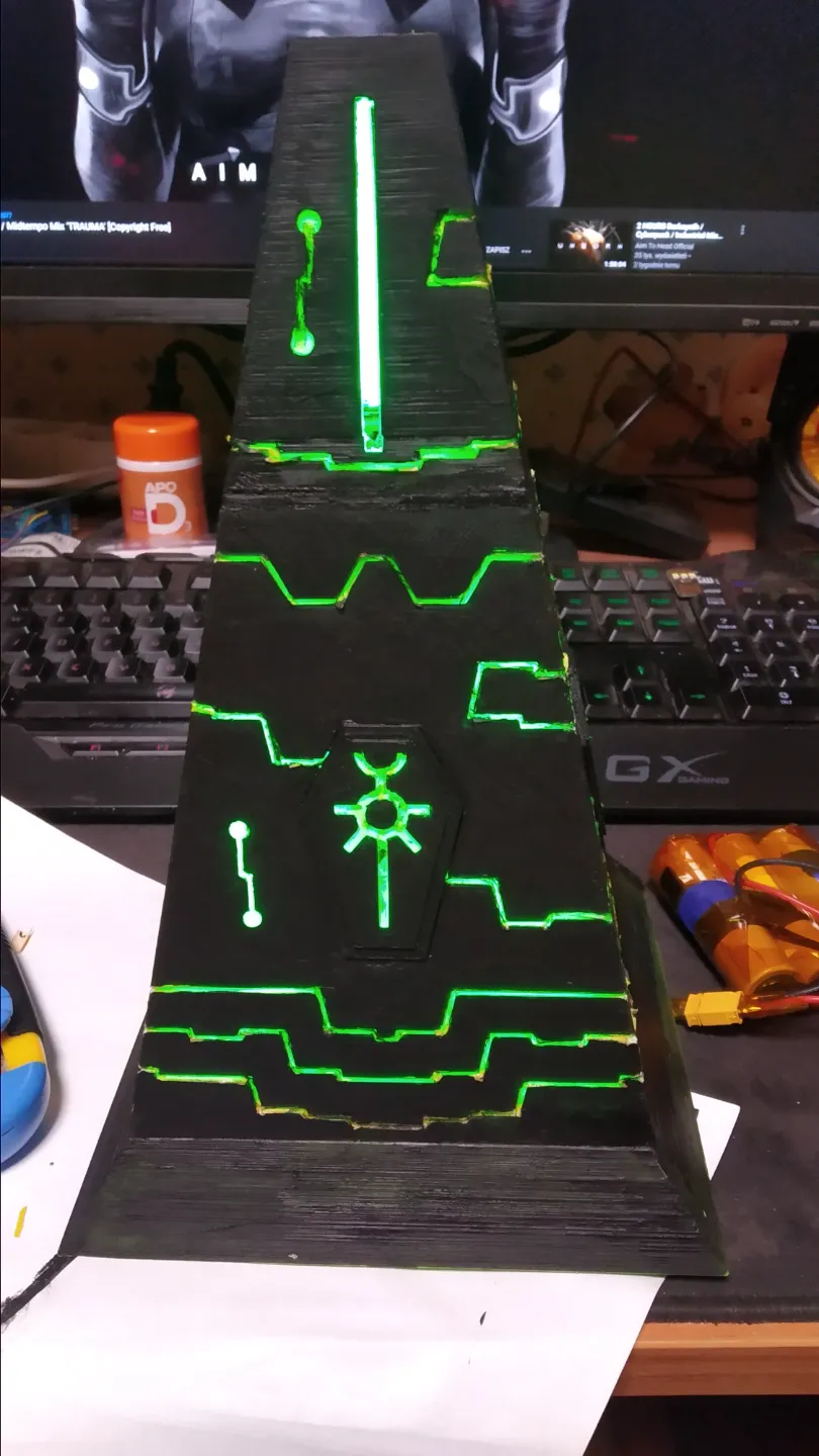 Necron plasma temple by MechatronicEngineer - MakerWorld