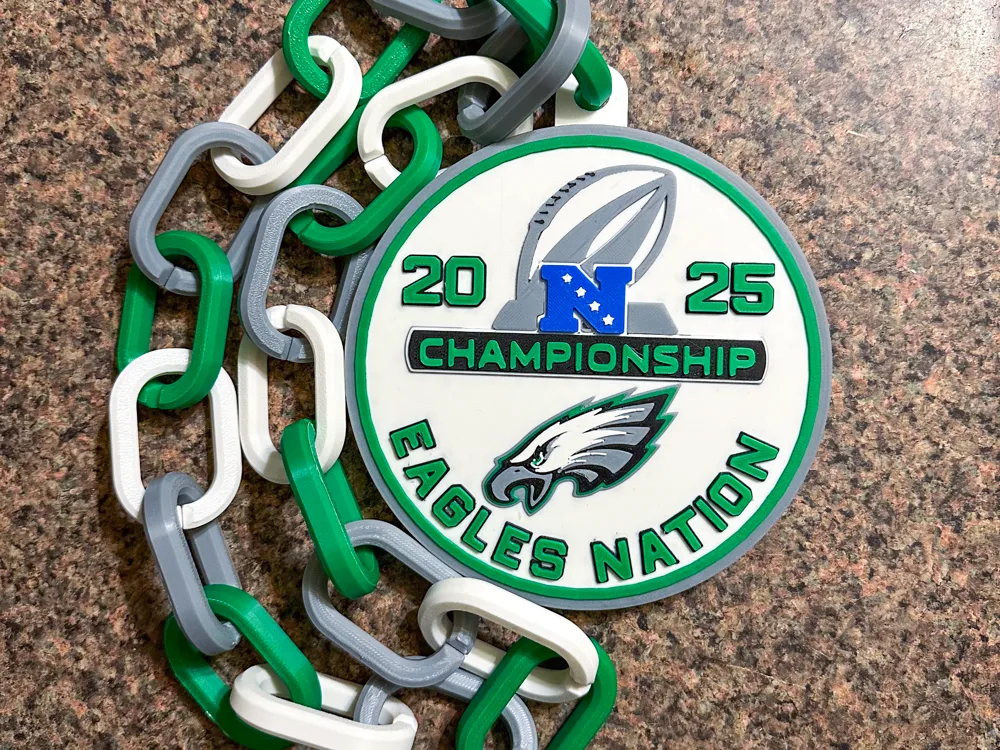 Philadelphia Eagles 2025 NFC Championship Logo by Hamilton’s Custom ...