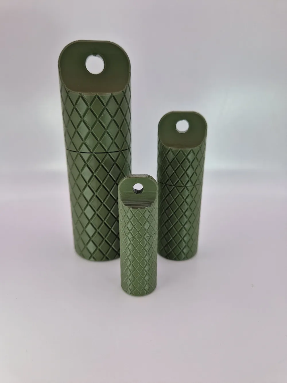 Bayonet Lock 3-in-1 Hiking Storage Container - Free 3D Print Model ...