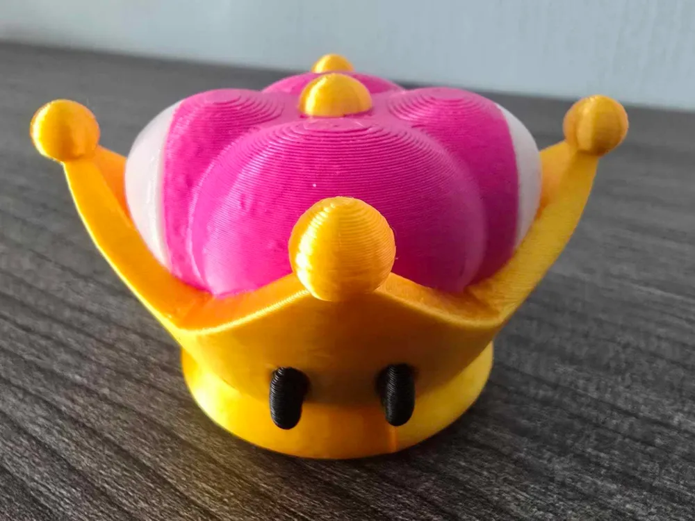 Super Mario Super Crown Peachette - Princess Peach by HeiHei MakerWorld ...