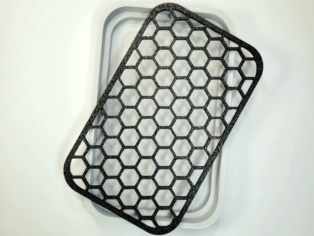 Soap dish-Hexa pattern by AidenHof3D MakerWorld: Download Free 3D Models