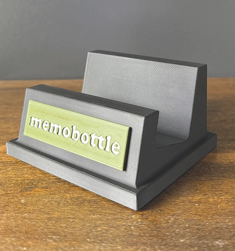 Memobottle A5 Stand by Bryant - MakerWorld