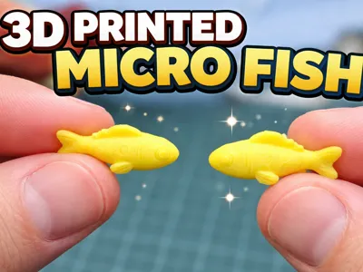 Micro Fish - Free 3D Print Model - MakerWorld