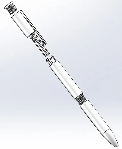 Twist-out Core Ballpoint Pen by icebox MakerWorld: Download Free 3D Models