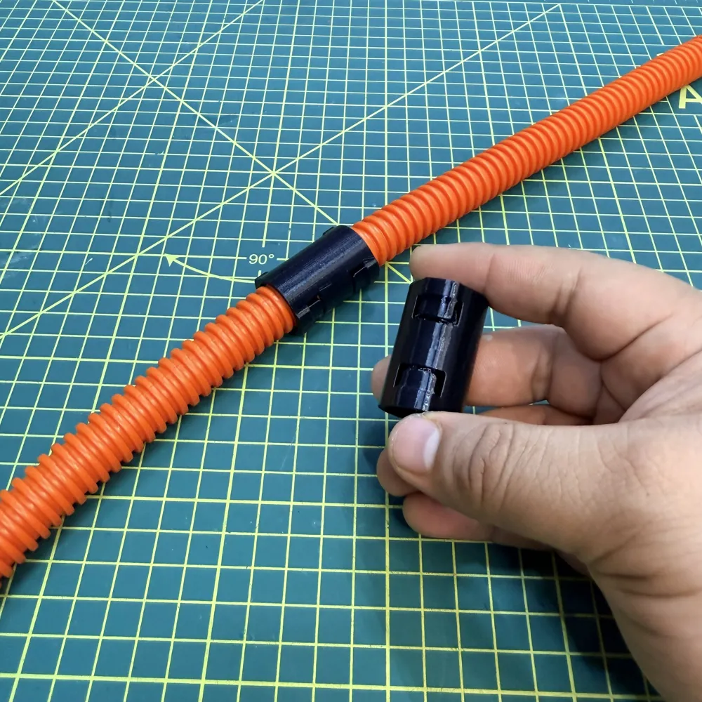 1/2" Flexible Electrical Conduit Connector - Free 3D Print Model ...