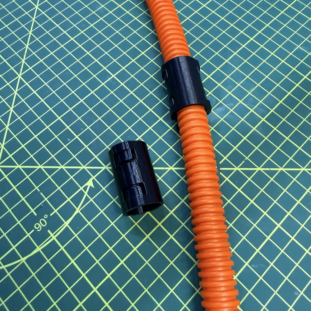 1/2" Flexible Electrical Conduit Connector - Free 3D Print Model ...