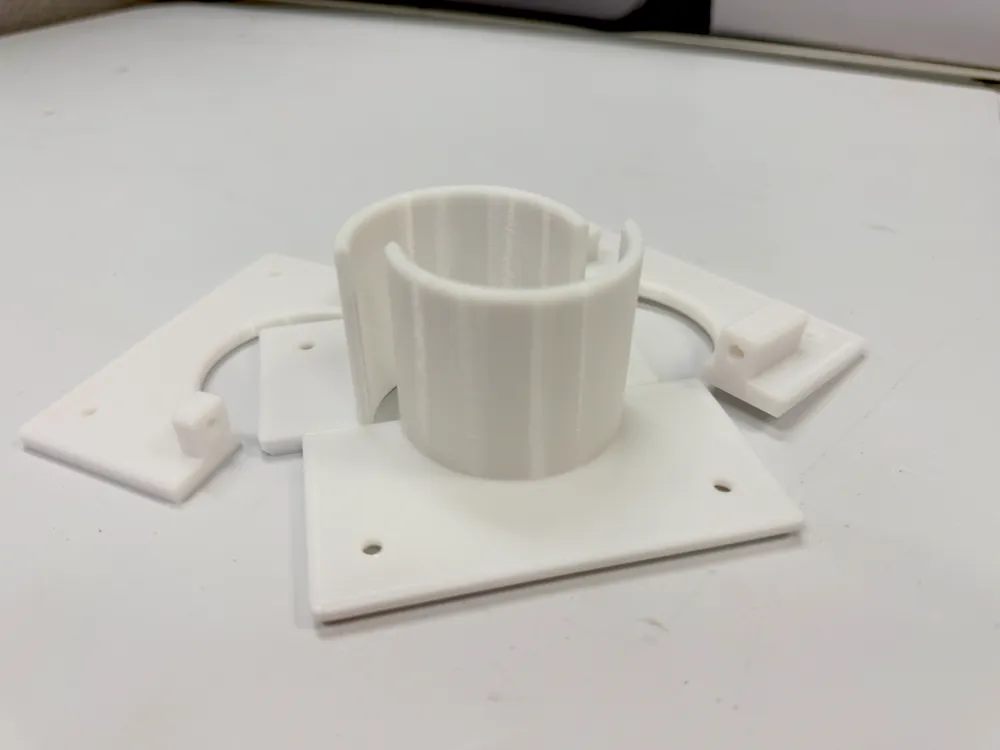 Split Cable Pathway with Flange by TCI Productions - MakerWorld