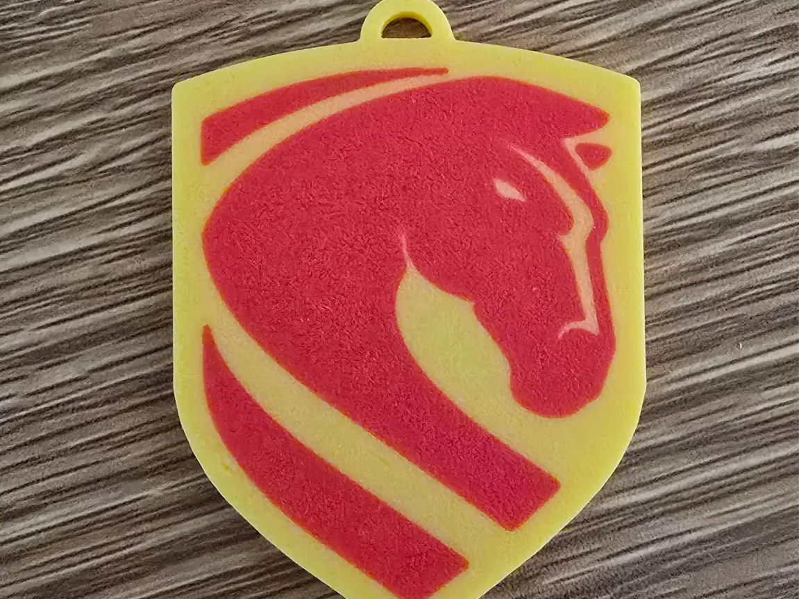 Brisbane Broncos keychain new logo - Free 3D Print Model - MakerWorld