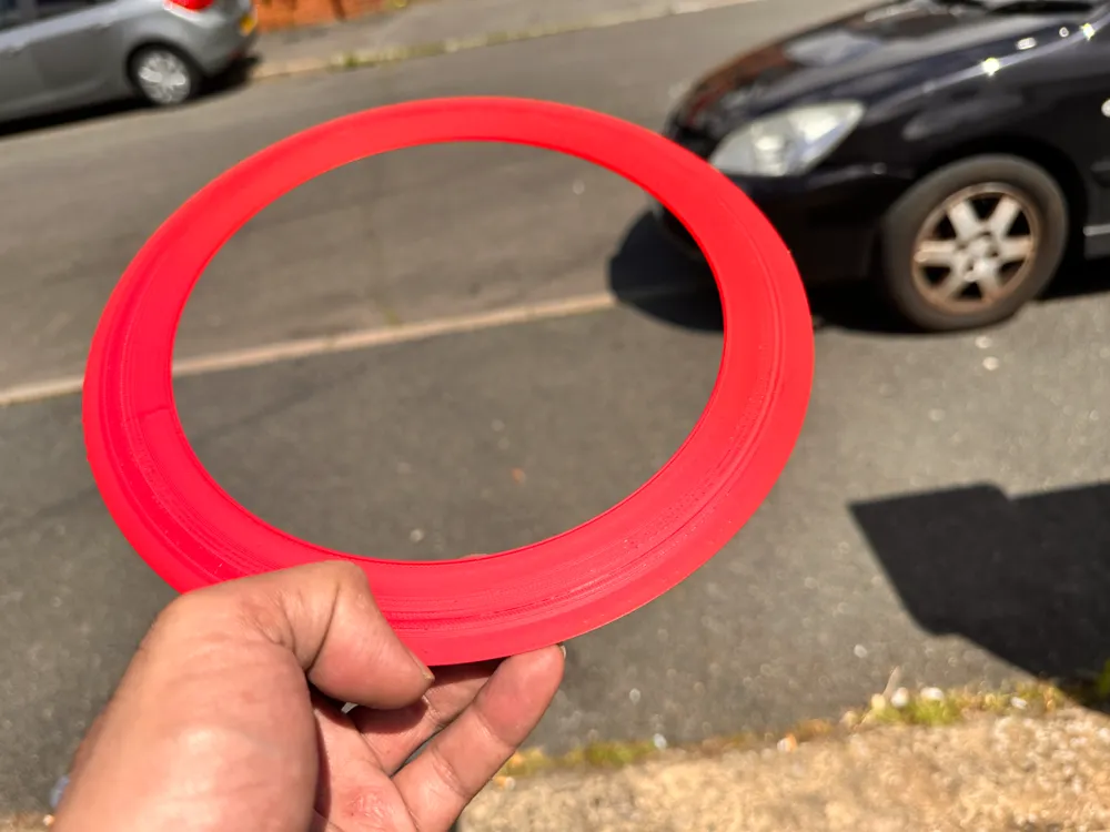 Flying Disc - Aerodynamic Ring - Frisbee by Eternity Labs - MakerWorld