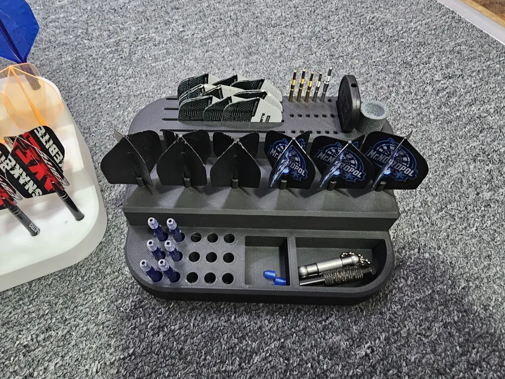 Dart Organizers Single - Free 3D Print Model - MakerWorld