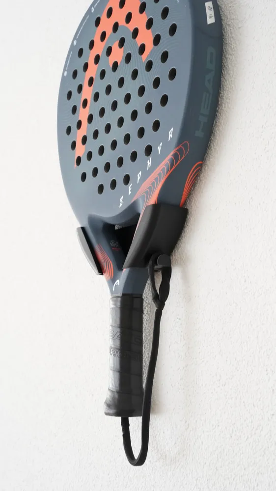 Padel Racket Holder Wall mount by Philipp. MakerWorld: Download Free 3D ...